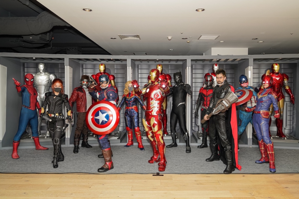 大阪「マーベル・スタジオ／ヒーローたちの世界へ」ハロウィーン特別イベントにファンがソーシャル・ディスタンスでアッセンブル | THE RIVER