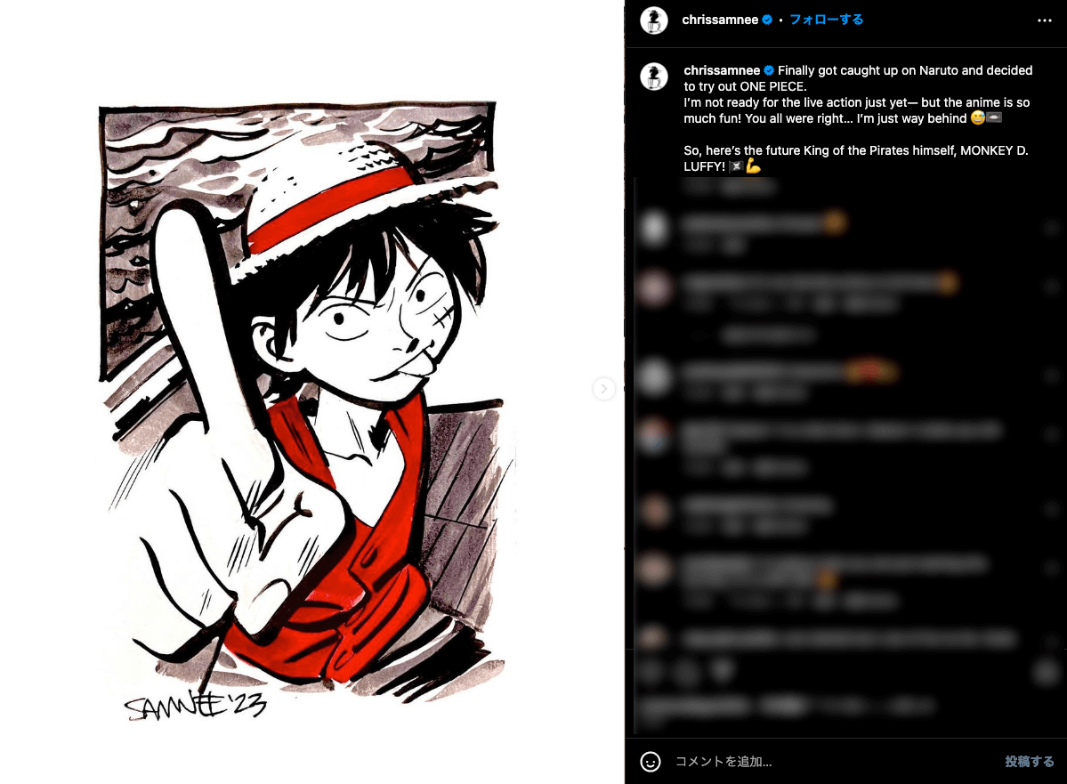 マーベルやDCのコミックアーティストが「ONE PIECE」ルフィを描いた | THE RIVER